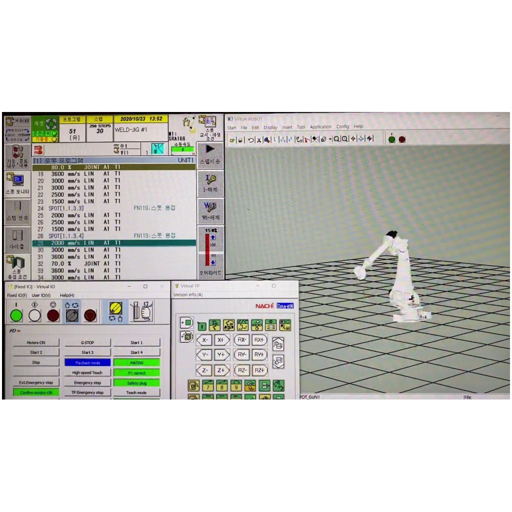 Get Nachi Robot simulator from Directech